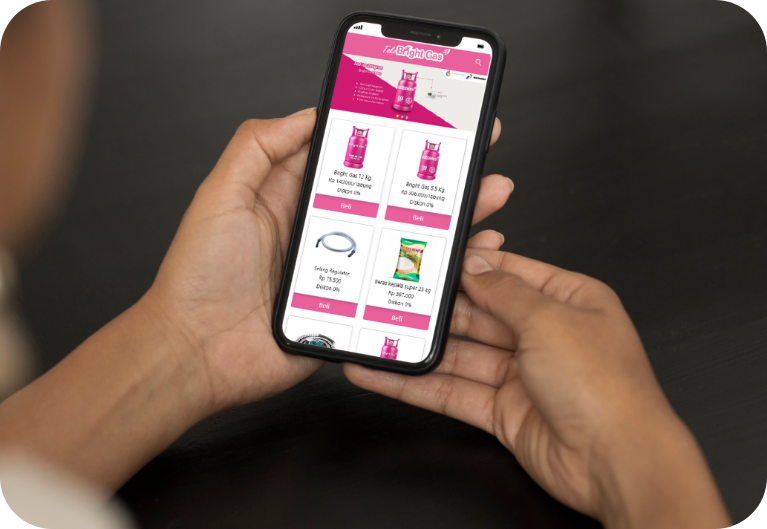 BrightGas Landing Page