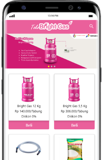 BrightGas Landing Page